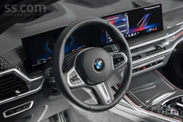 Black BMW X7 2023 in Tukums, with an engine capacity of 3.00 L and mileage of 0 thousand km for 79990 €, photo 8 on AUTOMOTO.COM.LV
