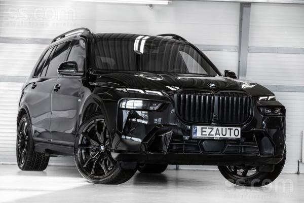 Melns BMW X7 2023 Tukums, ar dzinēja tilpumu 3.00 L un nobraukumu 0 tūkst. km par 77770 €, foto 2 vietnē AUTOMOTO.COM.LV
