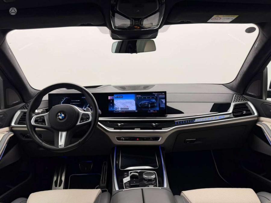 Melns BMW X7 2023 Panevēža, ar dzinēja tilpumu 2.99 L un nobraukumu 149 tūkst. km par 82990 €, foto 25 vietnē AUTOMOTO.COM.LV