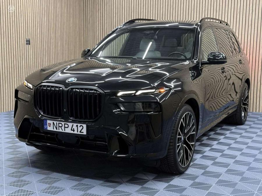 Черный БМВ X7 2023 в Мариямполе, объемом двигателя 3.00 л и пробегом 48 тыс. км за 67000 €, фото 6 на AUTOMOTO.COM.LV