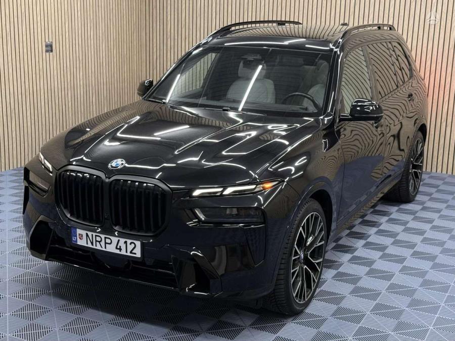 Черный БМВ X7 2023 в Мариямполе, объемом двигателя 3.00 л и пробегом 48 тыс. км за 67000 €, фото 11 на AUTOMOTO.COM.LV