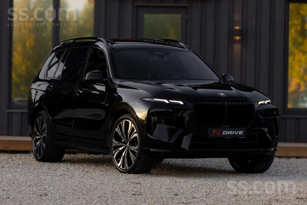 Melns BMW X7 2023 Jelgava, ar dzinēja tilpumu 3.00 L un nobraukumu 84 tūkst. km par 84900 €, foto 2 vietnē AUTOMOTO.COM.LV