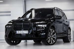 Melns BMW X7 2023 Tukums, ar dzinēja tilpumu 2.99 L un nobraukumu 85 tūkst. km par 76777 €, foto  vietnē AUTOMOTO.COM.LV