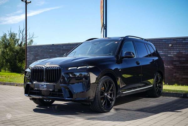 Melns BMW X7 2023 Kauņa, ar dzinēja tilpumu 2.99 L un nobraukumu 82 tūkst. km par 76950 €, foto 4 vietnē AUTOMOTO.COM.LV