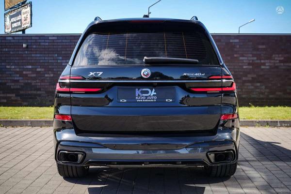 Melns BMW X7 2023 Kauņa, ar dzinēja tilpumu 2.99 L un nobraukumu 82 tūkst. km par 76950 €, foto 9 vietnē AUTOMOTO.COM.LV