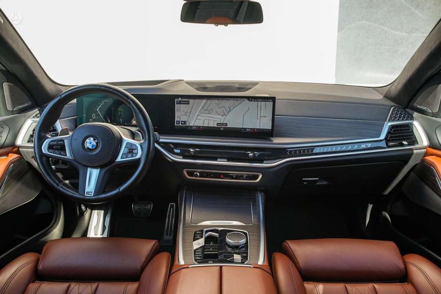 Melns BMW X7 2023 Kauņa, ar dzinēja tilpumu 2.99 L un nobraukumu 82 tūkst. km par 76950 €, foto 14 vietnē AUTOMOTO.COM.LV