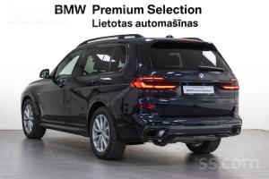 Black BMW X7 2024 in Riga, with an engine capacity of 3.00 L and mileage of 6 thousand km for 88900 €, photo 15 on AUTOMOTO.COM.LV