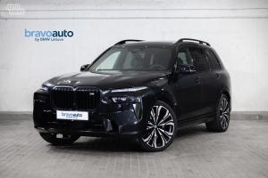 Black BMW X7 2024 in Vilnius, with an engine capacity of 4.40 L and mileage of 54 thousand km for 105993 €, photo  on AUTOMOTO.COM.LV