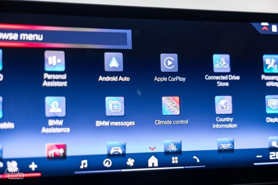 Черный БМВ X7 2024 в Вильнюс, объемом двигателя 4.40 л и пробегом 54 тыс. км за 105993 €, фото 21 на AUTOMOTO.COM.LV