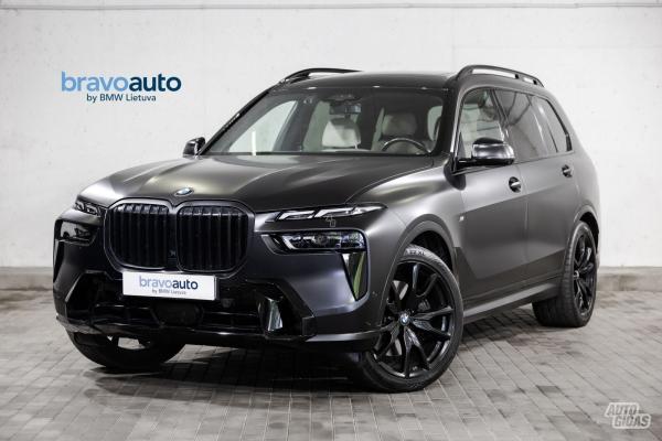 Melns BMW X7 2024 Viļņa, ar dzinēja tilpumu 3.00 L un nobraukumu 99 tūkst. km par 80991 €, foto 1 vietnē AUTOMOTO.COM.LV