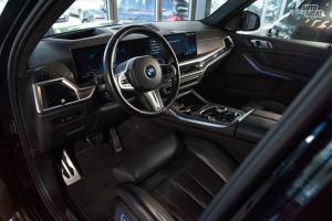 Black BMW X7 2024 in Kaunas, with an engine capacity of 3.00 L and mileage of 29 thousand km for 87900 €, photo 11 on AUTOMOTO.COM.LV