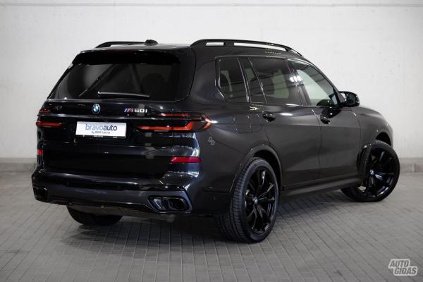 Melns BMW X7 2024 Viļņa, ar dzinēja tilpumu 4.40 L un nobraukumu 21 tūkst. km par 94991 €, foto 8 vietnē AUTOMOTO.COM.LV