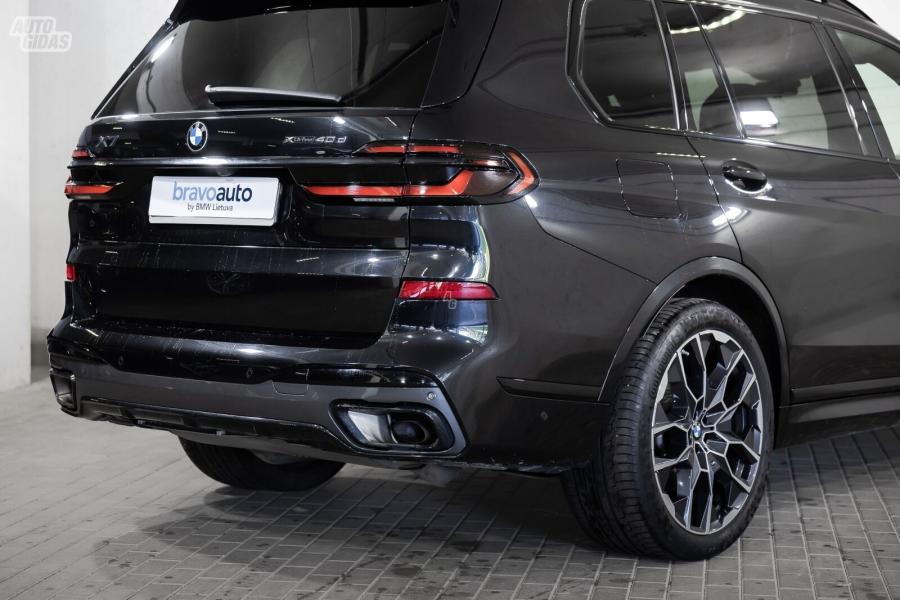 Melns BMW X7 2024 Viļņa, ar dzinēja tilpumu 3.00 L un nobraukumu 99 tūkst. km par 80991 €, foto 11 vietnē AUTOMOTO.COM.LV
