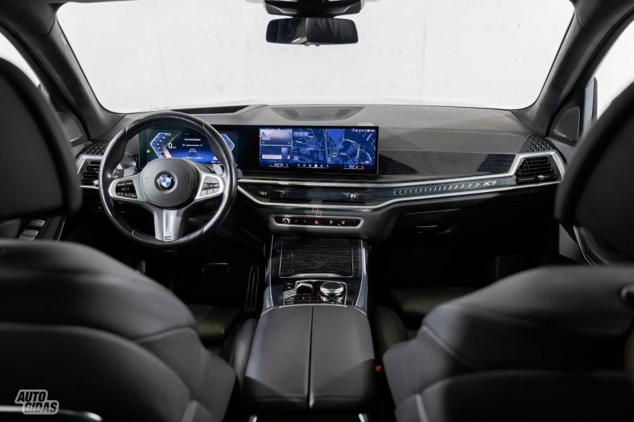 Melns BMW X7 2024 Viļņa, ar dzinēja tilpumu 3.00 L un nobraukumu 99 tūkst. km par 80991 €, foto 32 vietnē AUTOMOTO.COM.LV