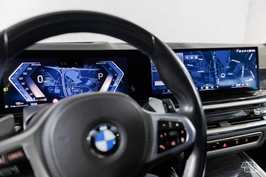 Melns BMW X7 2024 Viļņa, ar dzinēja tilpumu 3.00 L un nobraukumu 99 tūkst. km par 80991 €, foto 35 vietnē AUTOMOTO.COM.LV