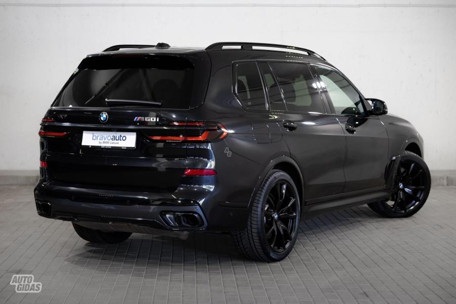 Melns BMW X7 2024 Viļņa, ar dzinēja tilpumu 4.40 L un nobraukumu 21 tūkst. km par 94771 €, foto 9 vietnē AUTOMOTO.COM.LV