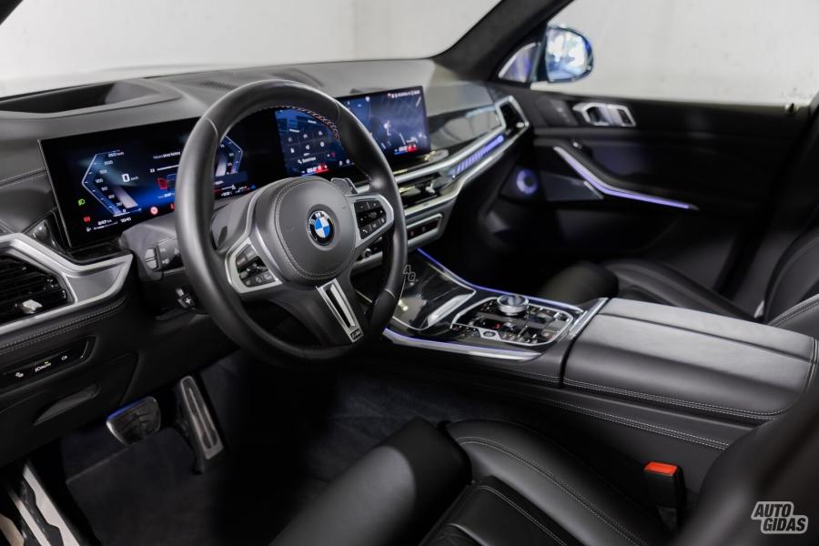 Melns BMW X7 2024 Viļņa, ar dzinēja tilpumu 4.40 L un nobraukumu 21 tūkst. km par 94771 €, foto 12 vietnē AUTOMOTO.COM.LV