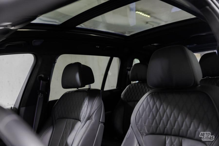 Melns BMW X7 2024 Viļņa, ar dzinēja tilpumu 4.40 L un nobraukumu 21 tūkst. km par 94771 €, foto 31 vietnē AUTOMOTO.COM.LV