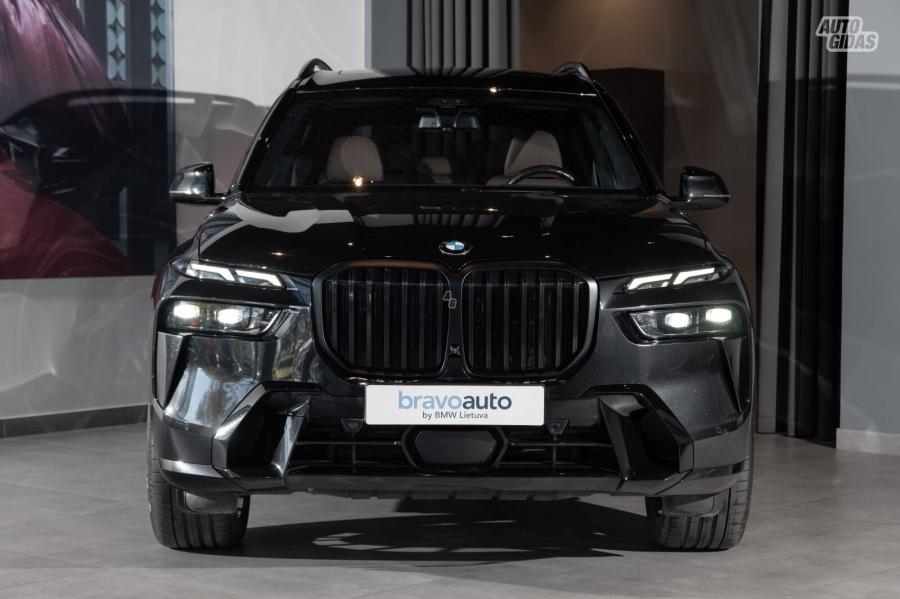Melns BMW X7 2024 Kauņa, ar dzinēja tilpumu 3.00 L un nobraukumu 48 tūkst. km par 95000 €, foto 3 vietnē AUTOMOTO.COM.LV