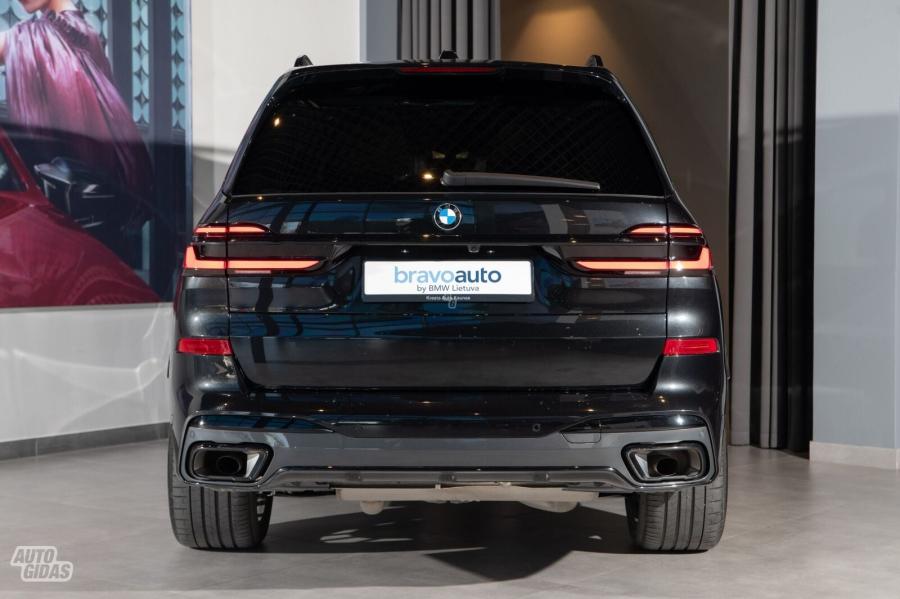 Melns BMW X7 2024 Kauņa, ar dzinēja tilpumu 3.00 L un nobraukumu 48 tūkst. km par 95000 €, foto 7 vietnē AUTOMOTO.COM.LV