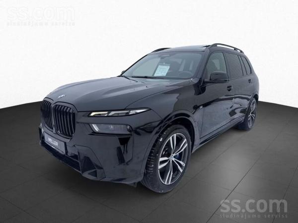 Melns BMW X7 2025 Rīga, ar dzinēja tilpumu 3.00 L un nobraukumu 39 tūkst. km par 95000 €, foto 1 vietnē AUTOMOTO.COM.LV