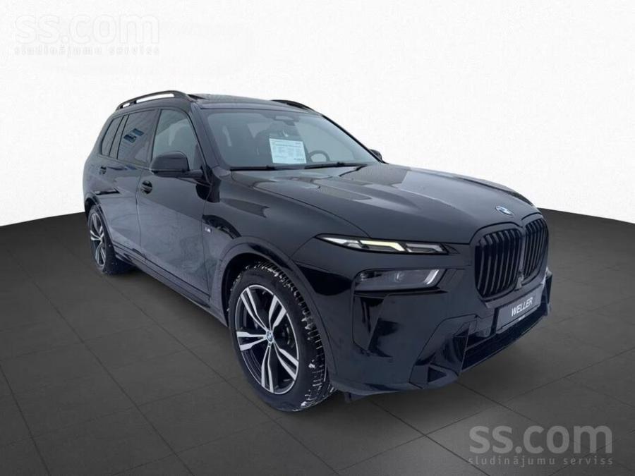 Melns BMW X7 2025 Rīga, ar dzinēja tilpumu 3.00 L un nobraukumu 39 tūkst. km par 95000 €, foto 2 vietnē AUTOMOTO.COM.LV