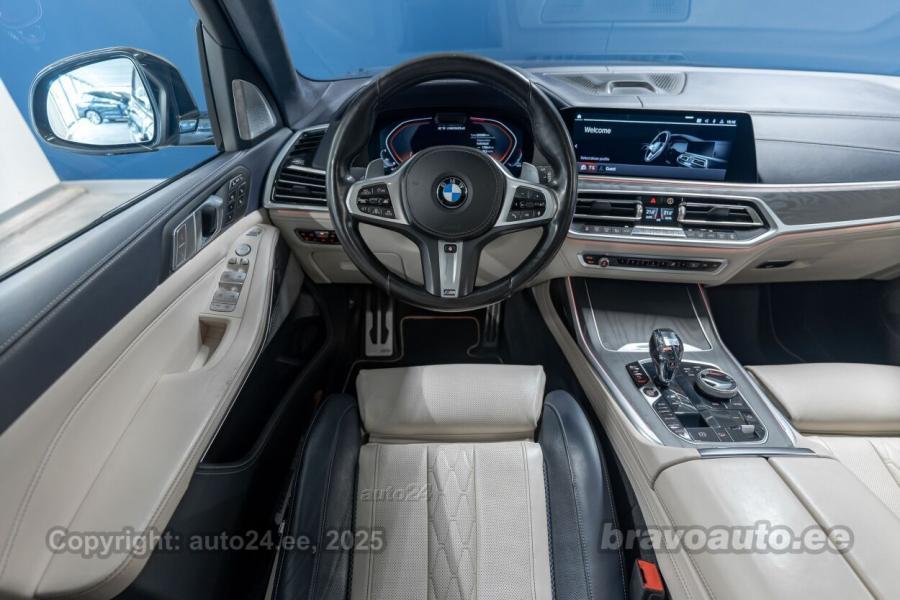 Melns BMW X7 2019 Tallina, ar dzinēja tilpumu 2.99 L un nobraukumu 214 tūkst. km par 65900 €, foto 12 vietnē AUTOMOTO.COM.LV