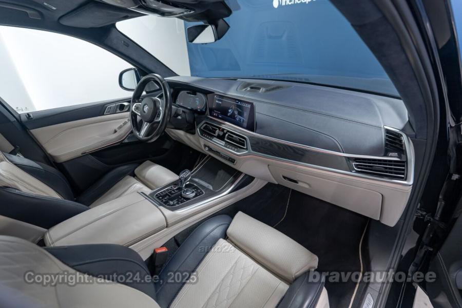 Melns BMW X7 2019 Tallina, ar dzinēja tilpumu 2.99 L un nobraukumu 214 tūkst. km par 65900 €, foto 21 vietnē AUTOMOTO.COM.LV
