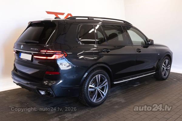 Black BMW X7 2023 in Tartu, with an engine capacity of 2.99 L and mileage of 0 thousand km for 79000 €, photo 2 on AUTOMOTO.COM.LV