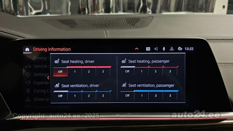 Black BMW X7 2019 in Tallinn, with an engine capacity of 3.00 L and mileage of 65 thousand km for 72995 €, photo 23 on AUTOMOTO.COM.LV