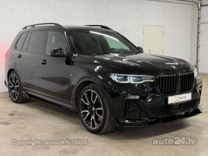 Black BMW X7 2019 in Parnu, with an engine capacity of 3.00 L and mileage of 183 thousand km for 49490 €, photo 7 on AUTOMOTO.COM.LV