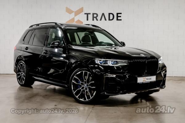 Black BMW X7 2019 in Parnu, with an engine capacity of 3.00 L and mileage of 154 thousand km for 47990 €, photo 5 on AUTOMOTO.COM.LV