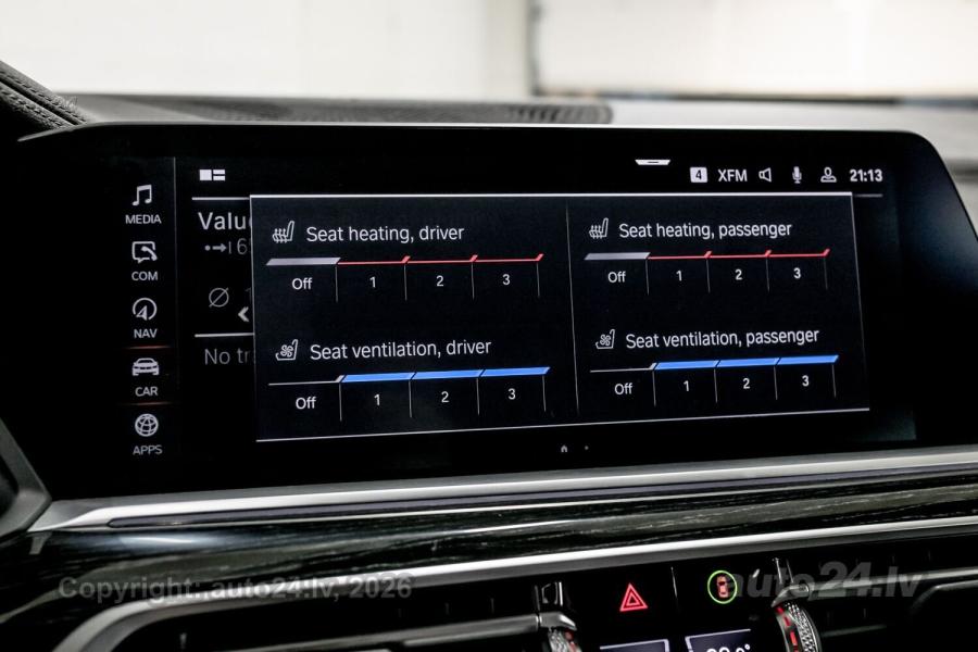 Melns BMW X7 2019 Pērnava, ar dzinēja tilpumu 3.00 L un nobraukumu 154 tūkst. km par 47990 €, foto 27 vietnē AUTOMOTO.COM.LV