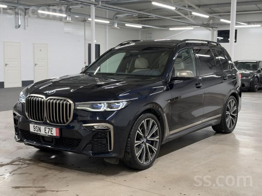 Черный БМВ X7 2019 в Таллин, объемом двигателя 3.00 л и пробегом 186 тыс. км за 44490 €, фото 1 на AUTOMOTO.COM.LV