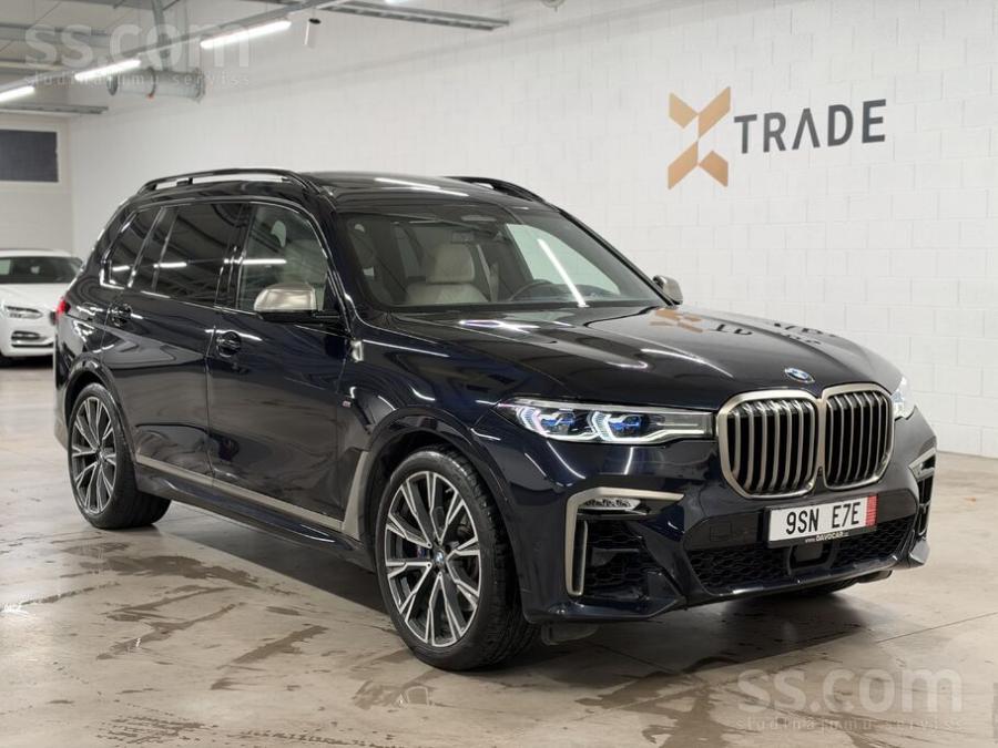 Черный БМВ X7 2019 в Таллин, объемом двигателя 3.00 л и пробегом 186 тыс. км за 44490 €, фото 4 на AUTOMOTO.COM.LV
