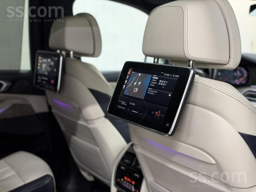 Черный БМВ X7 2019 в Таллин, объемом двигателя 3.00 л и пробегом 186 тыс. км за 44490 €, фото 14 на AUTOMOTO.COM.LV