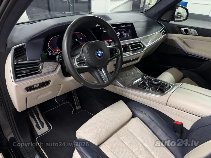 Черный БМВ X7 2019 в Пярну, объемом двигателя 3.00 л и пробегом 186 тыс. км за 44490 €, фото 16 на AUTOMOTO.COM.LV