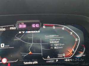 Melns BMW X7 2019 Tallina, ar dzinēja tilpumu 3.00 L un nobraukumu 234 tūkst. km par 42900 €, foto 10 vietnē AUTOMOTO.COM.LV