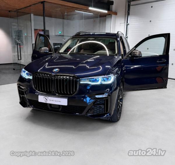 Melns BMW X7 2020 Tallina, ar dzinēja tilpumu 3.00 L un nobraukumu 93 tūkst. km par 63900 €, foto 9 vietnē AUTOMOTO.COM.LV