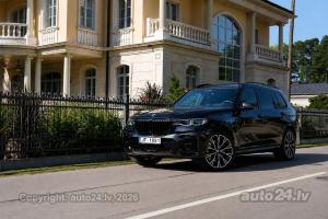 Black BMW X7 2020 in Riga, with an engine capacity of 4.40 L and mileage of 115 thousand km for 62900 €, photo 4 on AUTOMOTO.COM.LV