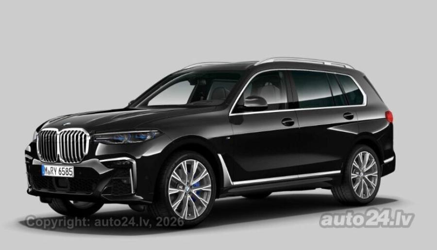 Черный БМВ X7 2020 в Таллин, объемом двигателя 3.00 л и пробегом 90 тыс. км за 59900 €, фото 1 на AUTOMOTO.COM.LV