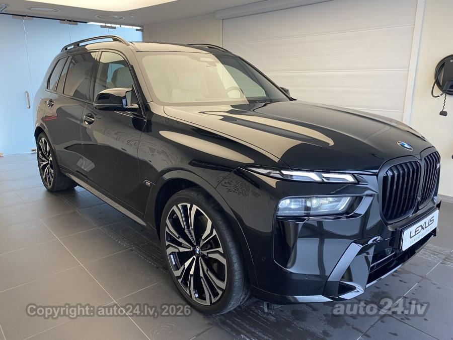 Melns BMW X7 2024 Tallina, ar dzinēja tilpumu 4.40 L un nobraukumu 30 tūkst. km par 118900 €, foto 6 vietnē AUTOMOTO.COM.LV