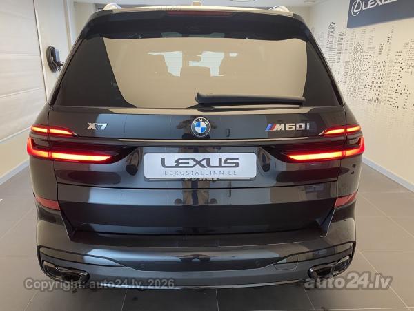 Melns BMW X7 2024 Tallina, ar dzinēja tilpumu 4.40 L un nobraukumu 30 tūkst. km par 118900 €, foto 3 vietnē AUTOMOTO.COM.LV