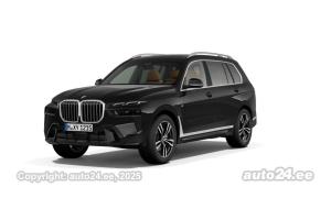 Melns BMW X7 2025 Tartu, ar dzinēja tilpumu 3.00 L un nobraukumu 1 tūkst. km par 96714 €, foto  vietnē AUTOMOTO.COM.LV