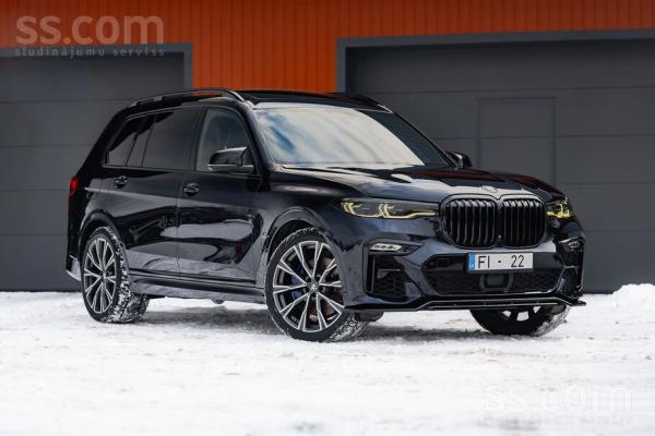 Blue BMW X7 2019 in Jelgava, with an engine capacity of 3.00 L and mileage of 210 thousand km for 55500 €, photo 2 on AUTOMOTO.COM.LV