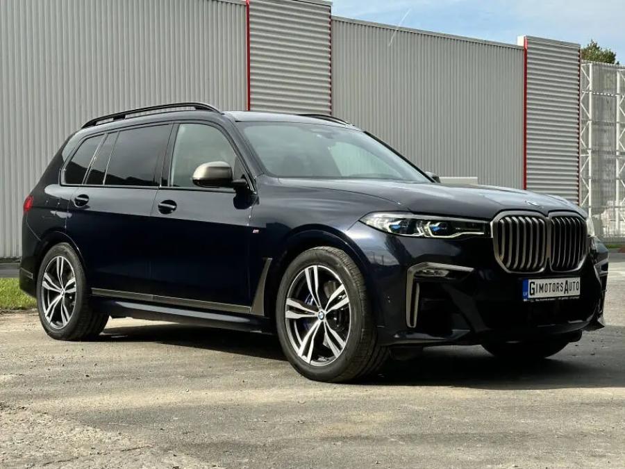 Blue BMW X7 2019 in Riga, with an engine capacity of 3.00 L and mileage of 134 thousand km for 73000 €, photo 4 on AUTOMOTO.COM.LV