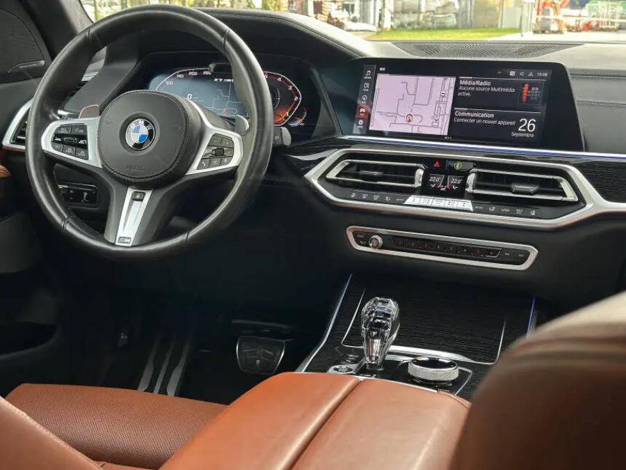 Blue BMW X7 2019 in Riga, with an engine capacity of 3.00 L and mileage of 134 thousand km for 73000 €, photo 12 on AUTOMOTO.COM.LV