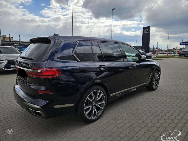Blue BMW X7 2019 in Vilnius, with an engine capacity of 2.99 L and mileage of 207 thousand km for 44900 €, photo 5 on AUTOMOTO.COM.LV