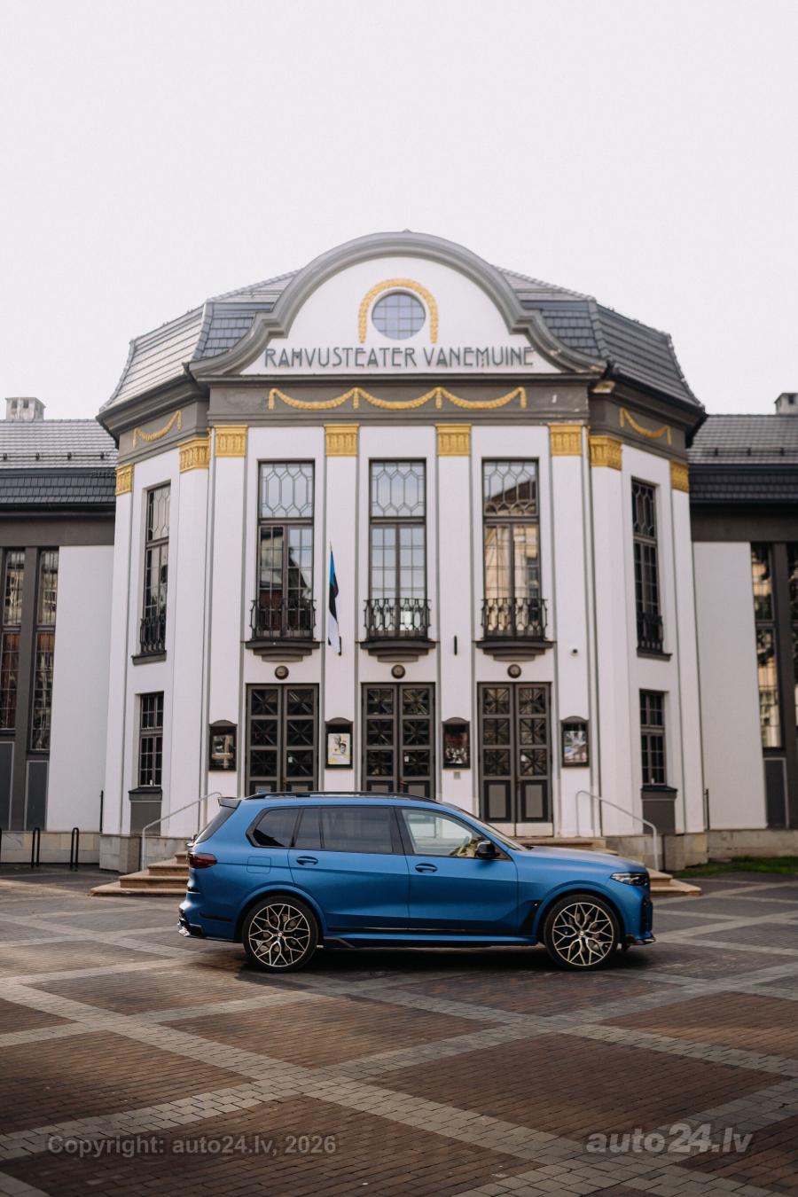 Синий БМВ X7 2019 в Тарту, объемом двигателя 3.00 л и пробегом 127 тыс. км за 60500 €, фото 1 на AUTOMOTO.COM.LV