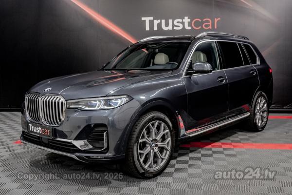 Blue BMW X7 2019 in Parnu, with an engine capacity of 3.00 L and mileage of 208 thousand km for 44500 €, photo 1 on AUTOMOTO.COM.LV